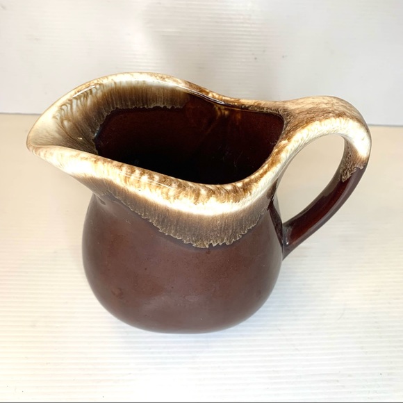 Mccoy Dining | Vintage Mccoy Brown Drip Glaze Pitcher | Poshmark